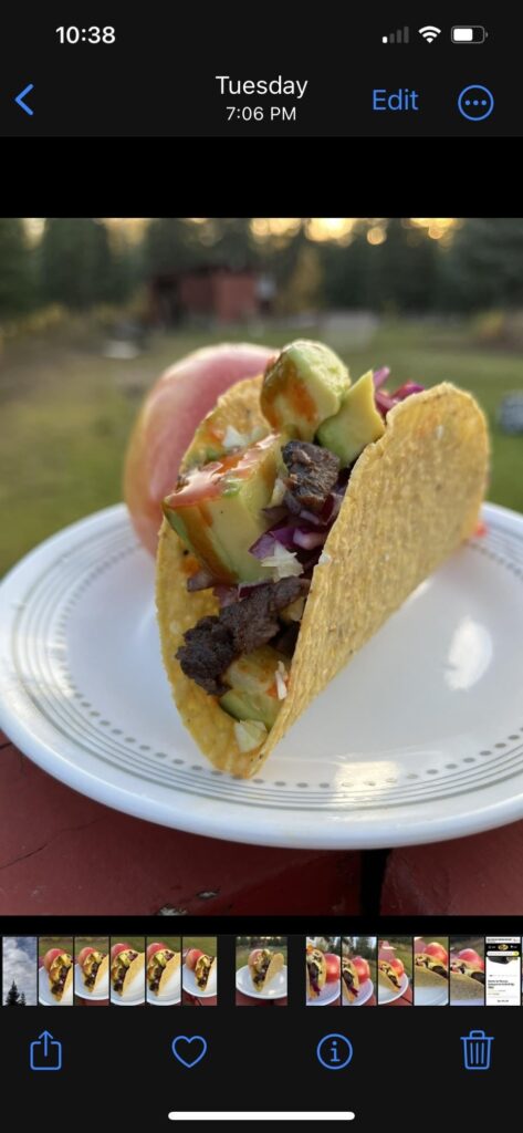 Moose backstrap taco - Dining and Cooking