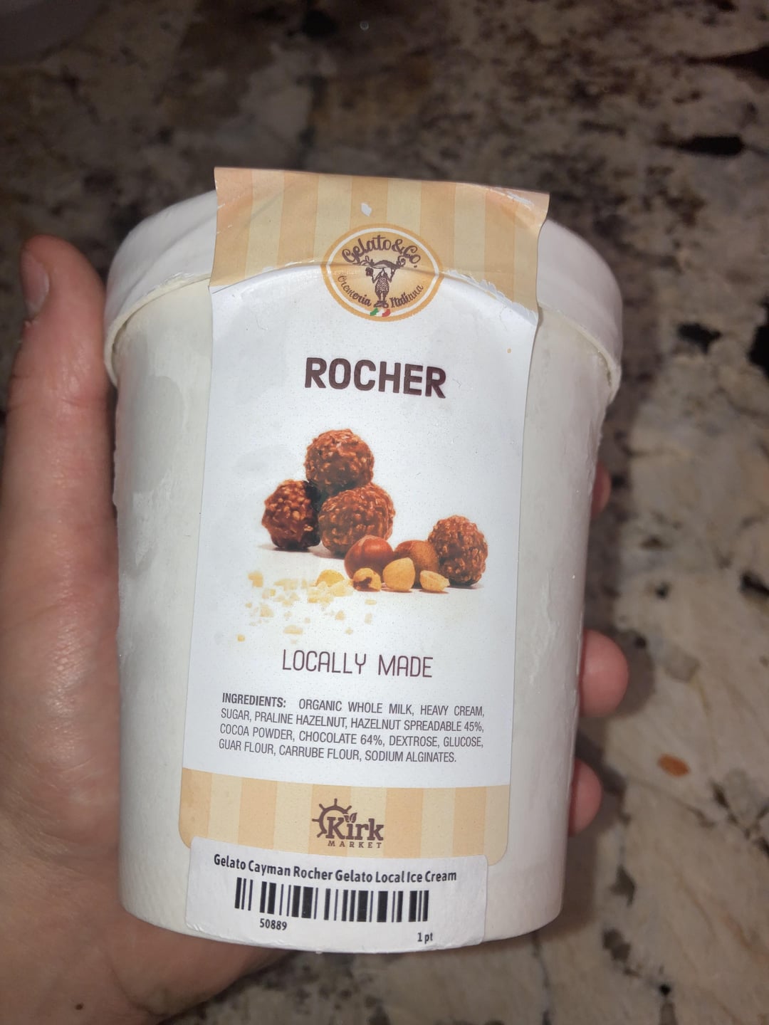 Ferrero Rocher Gelato - Dining and Cooking