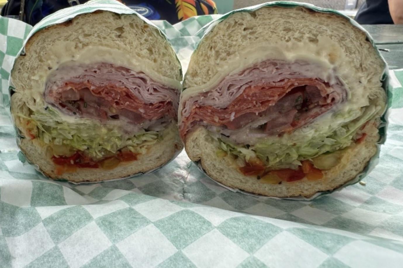 Classic combo sandwich from Lambo's during my visit to Toronto last ...