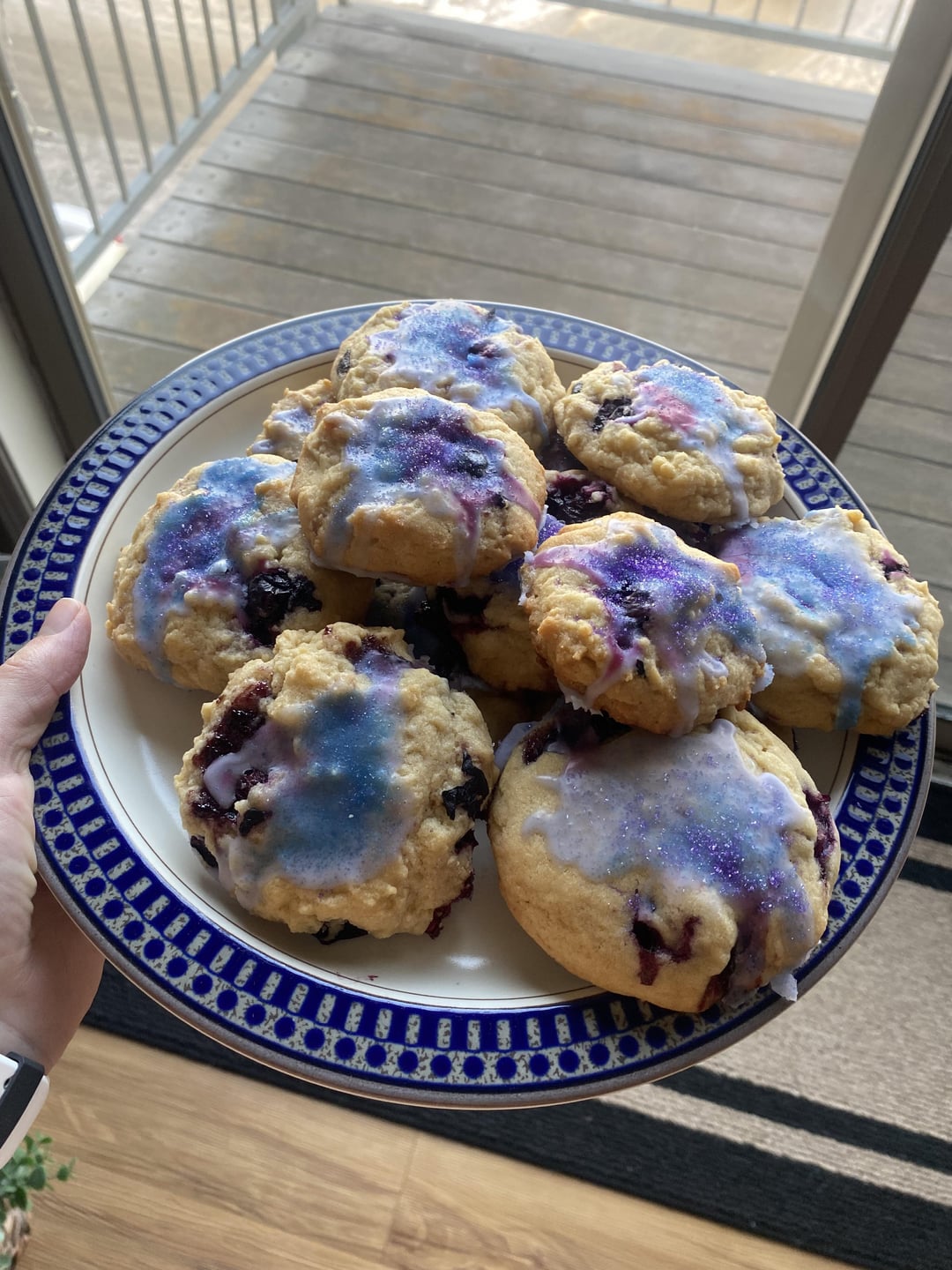 Unicorn Fart Blueberry Lemon AI Cookies - Dining and Cooking