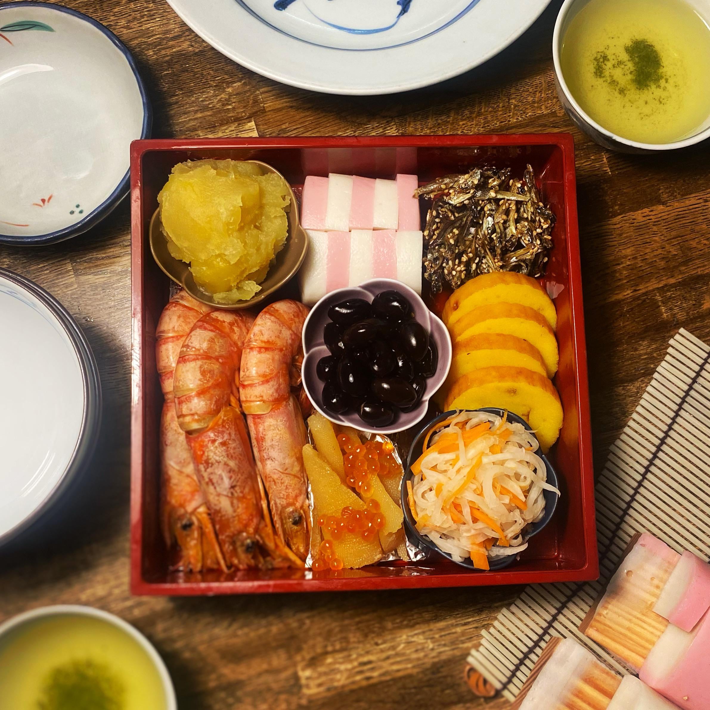 This year’s osechi (just the top box this year) - Dining and Cooking