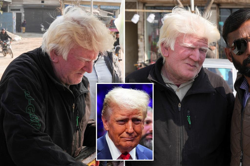 Meet the Trump lookalike who sings to sell pudding in Pakistan - Dining ...