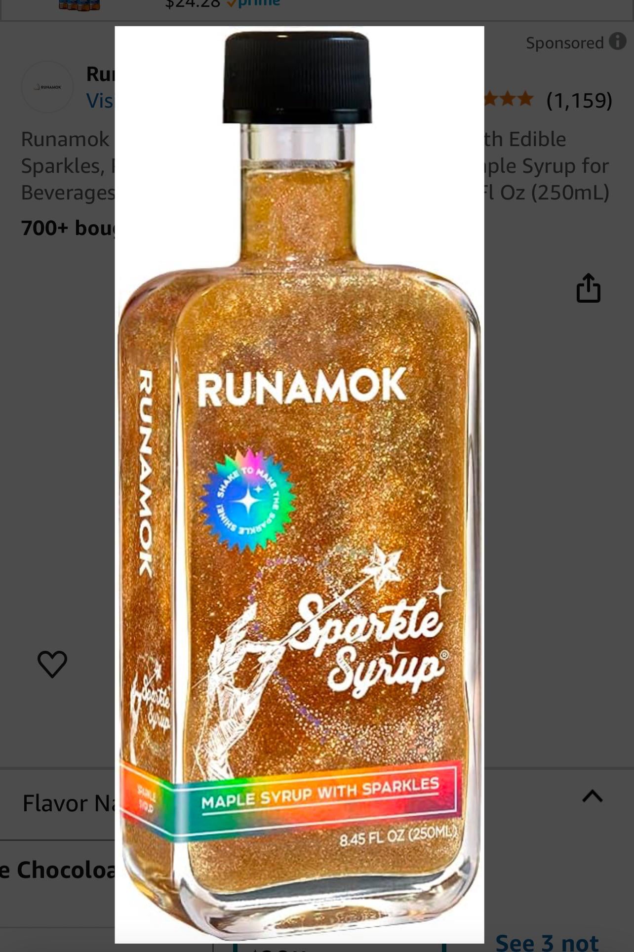 Sparkle Maple Syrup - Dining and Cooking