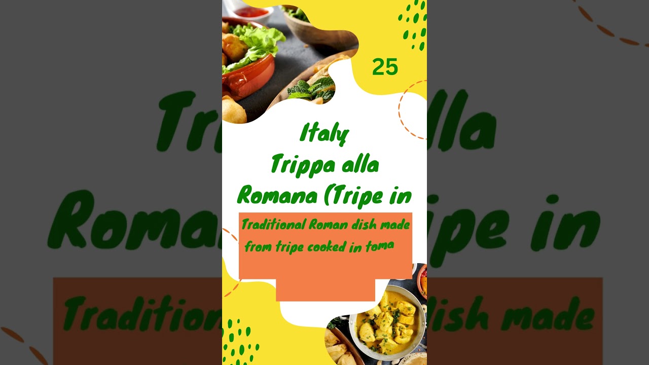 Trippa alla Romana (Tripe in Tomato Sauce) - Dining and Cooking