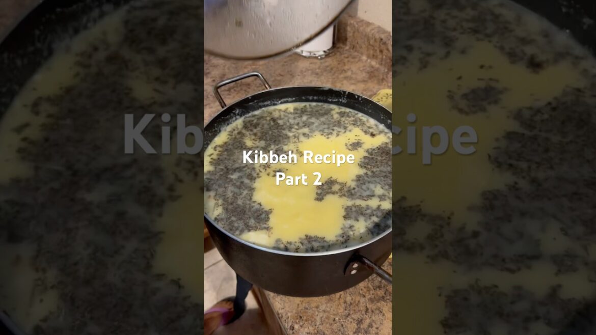 Ethiopian Kibbeh Recipe | Part 2 - Dining and Cooking