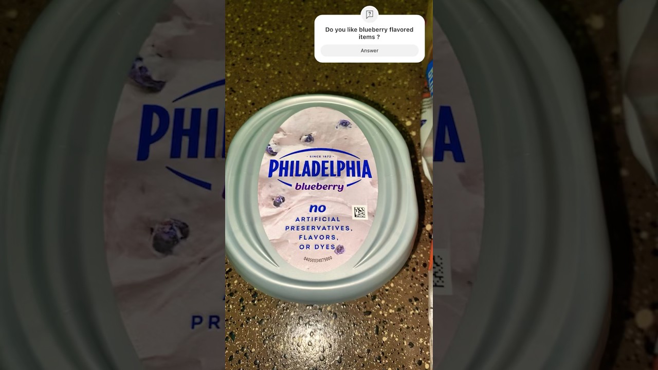 Philadelphia Blueberry Cream Cheese and Thomas Blueberry Bagels review ...