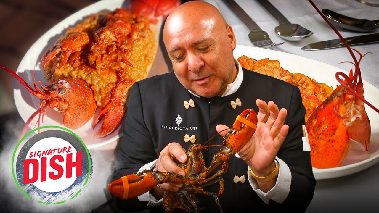 Watch an Italian Chef Make a Creamy Lobster Risotto — With No Cream ...