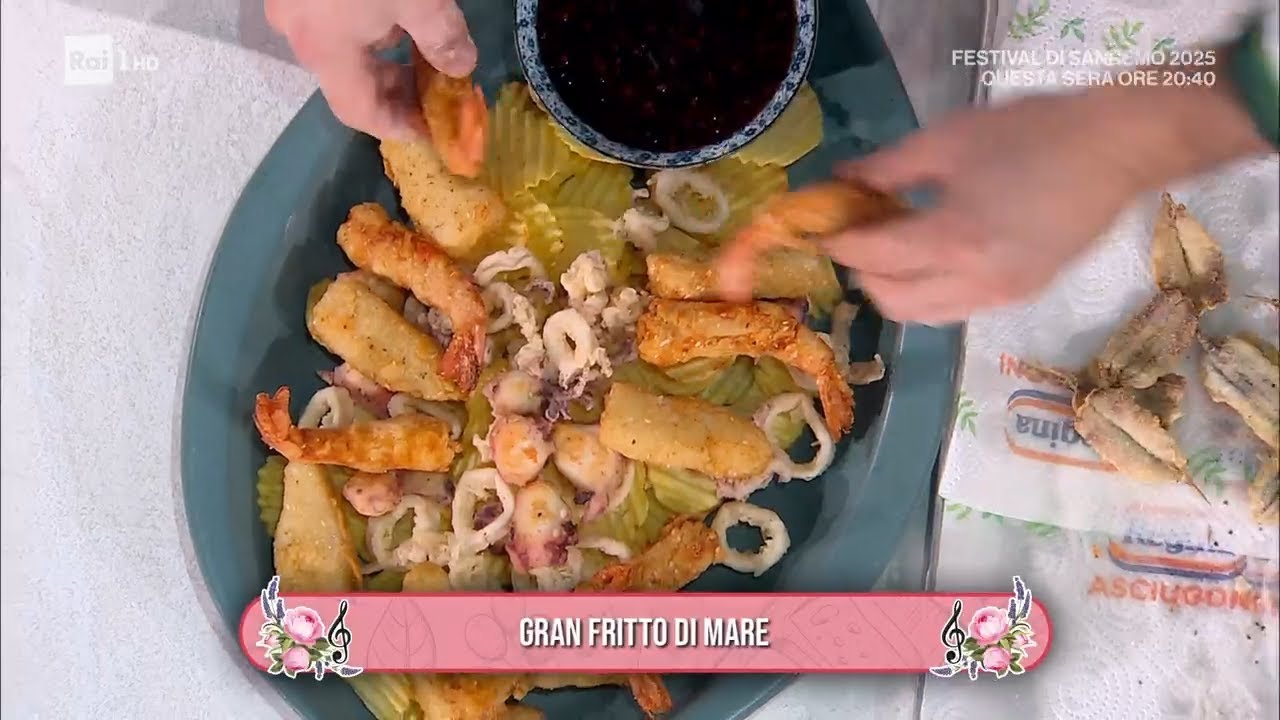 Gran fritto di mare - È sempre mezzogiorno 11/02/2025 - Dining and Cooking