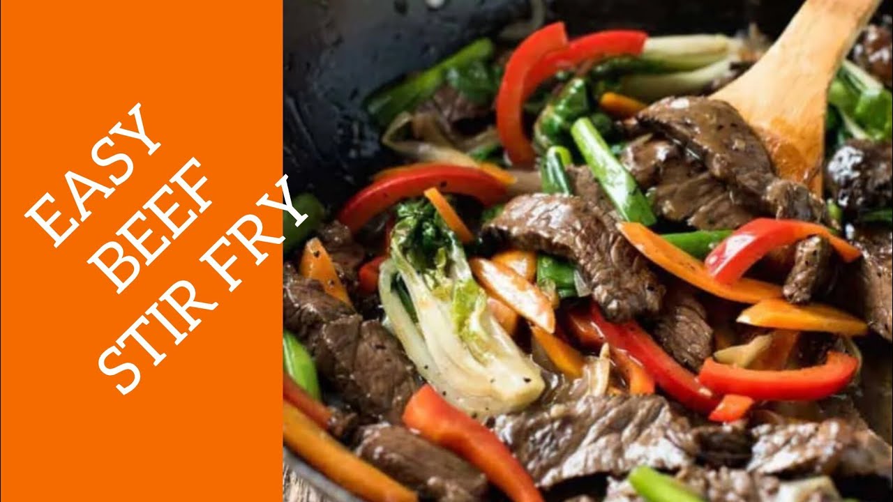 EASY BEEF STRIPS STIR FRY RECIPE/ How To Cook Juicy Beef Stir Fry With ...