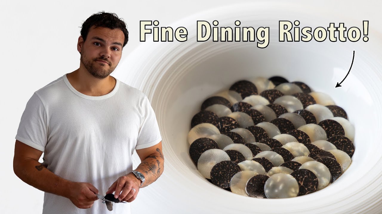 The Perfect Truffle & Celeriac Risotto! With Smoked Egg Yolk & A ...