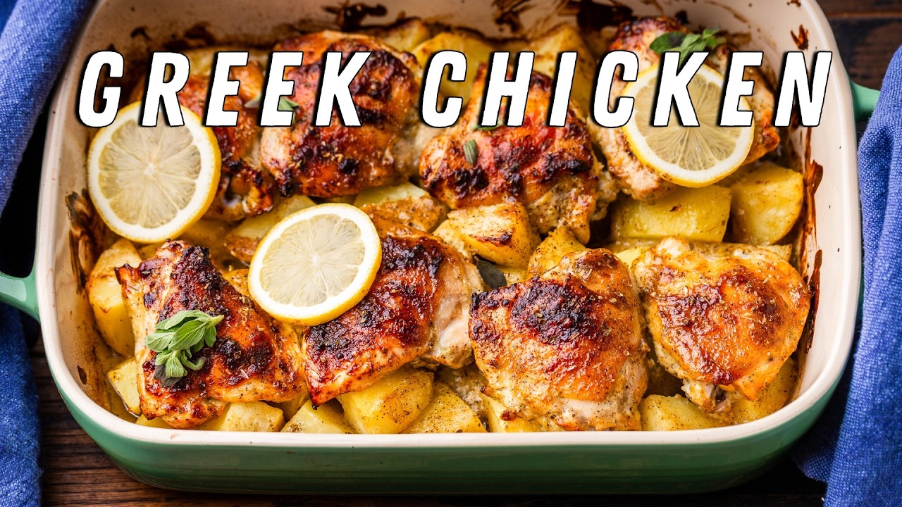 Greek Lemon Chicken and Potatoes - The Best One Pan Dinner You'll Ever ...