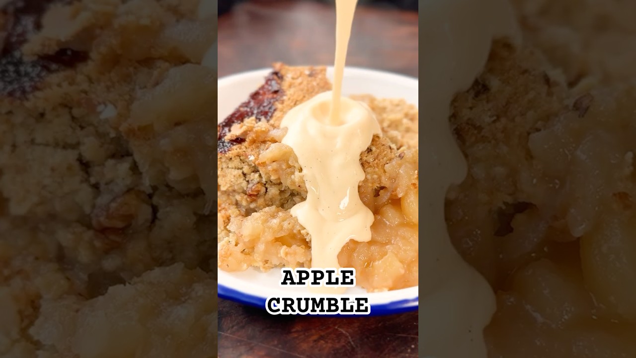 Apple Crumble & Custard - Pub Grub, Episode 15 - with a HINT of Whiskey ...