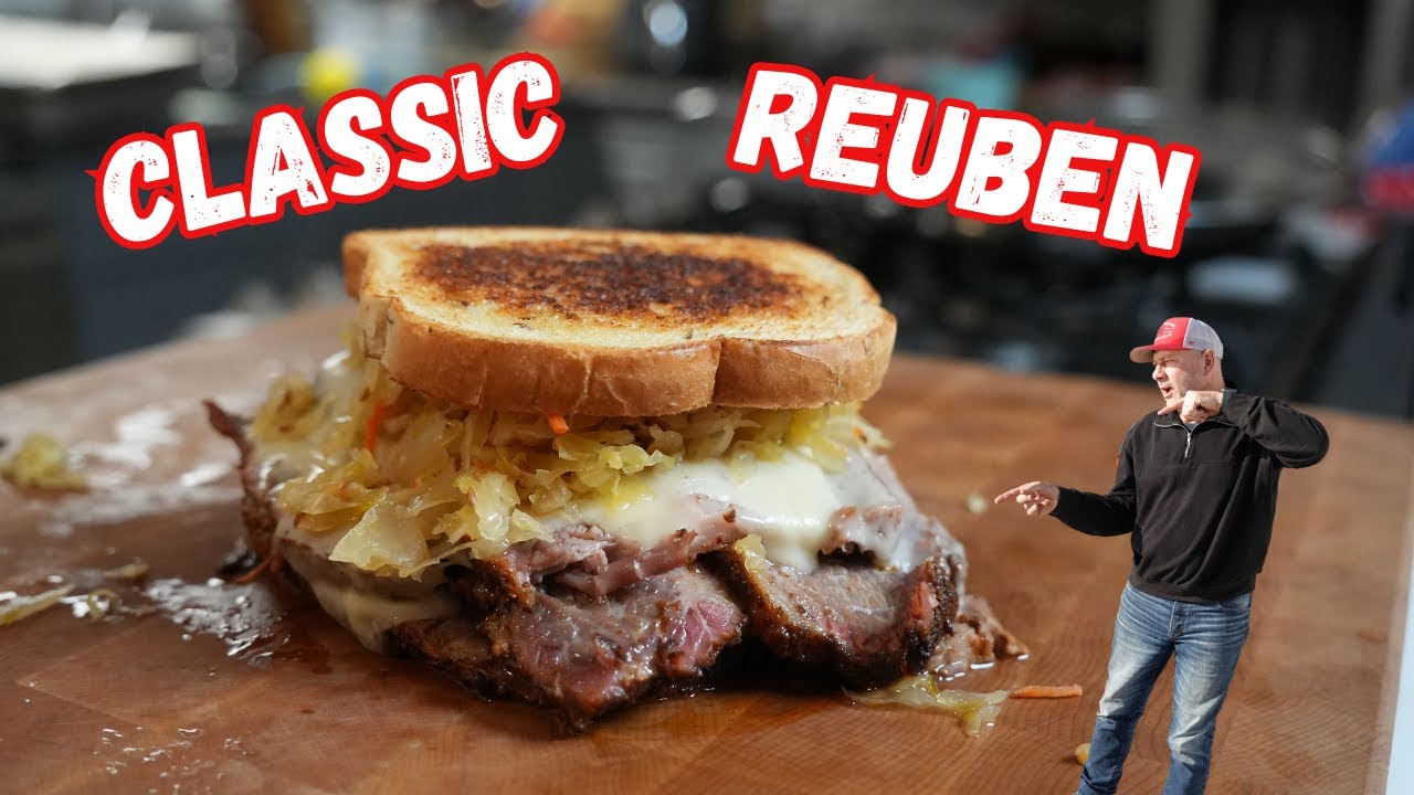 Tim's Classic Reuben Sandwich Recipe Homemade | Smoked Corned Beef ...