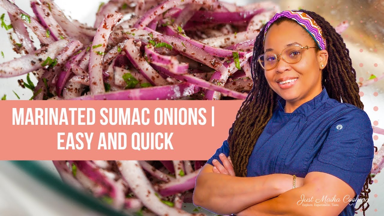 Simple Sumac Onions Recipe - Dining and Cooking