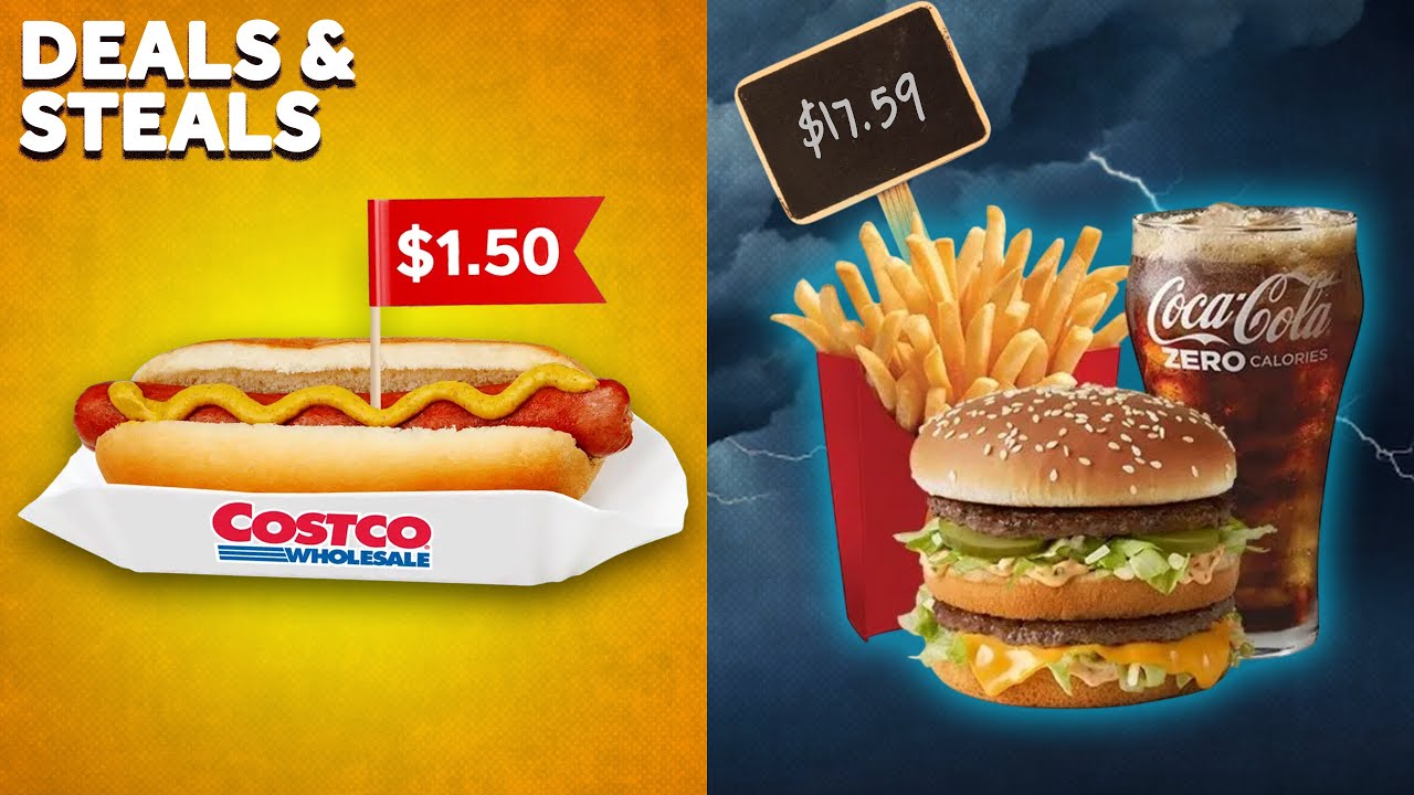 The Cheapest (And Most Expensive) Foods In America | Compilation ...