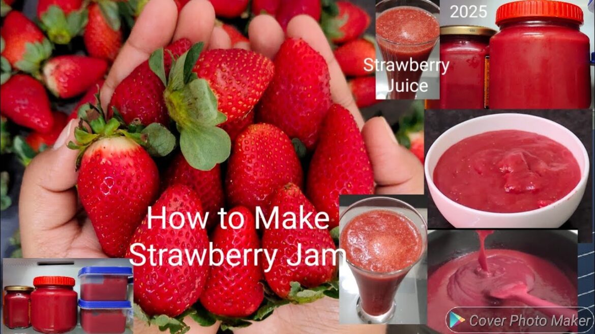 How to Make Strawberry Jam/Homemade/Better than Market/Easy& delicious ...