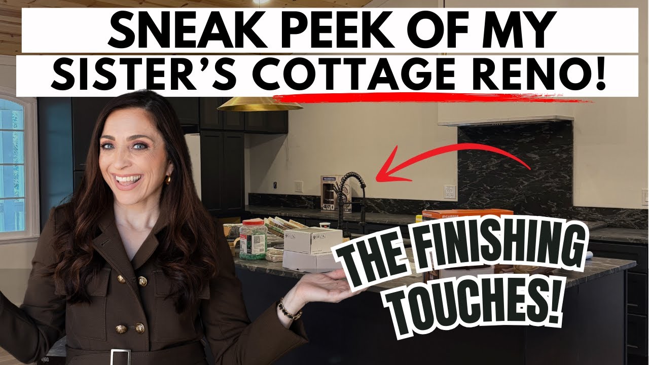 A SNEAK PEEK of My Sister's COTTAGE RENO, & a QUICK VEGGIES RECIPE that ...