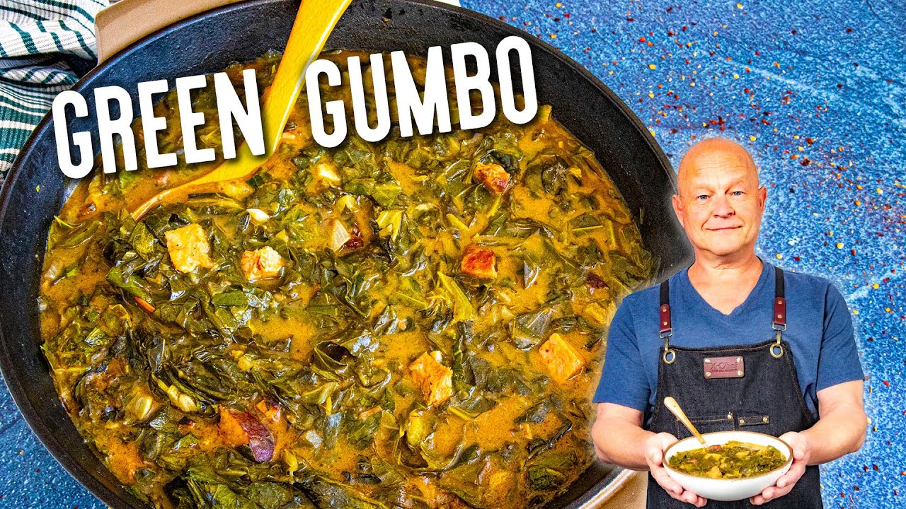 Green Gumbo Recipe (Gumbo Z'Herbes) - Dining and Cooking