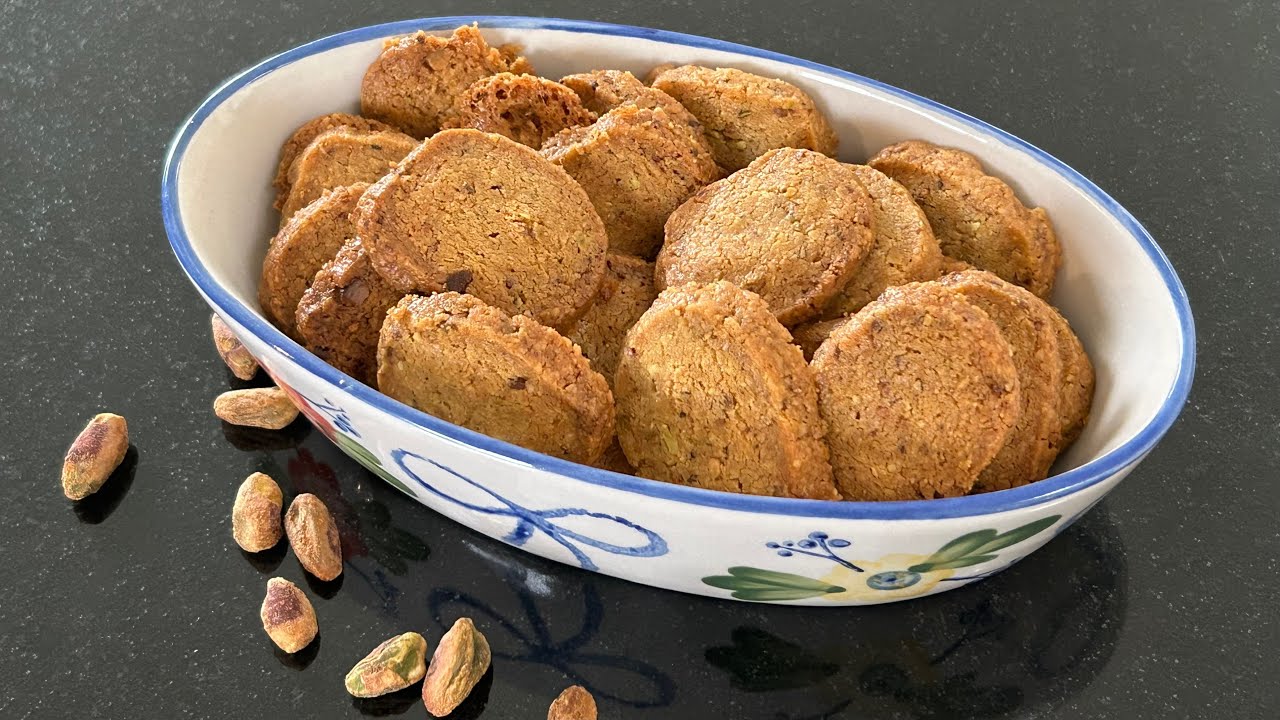 Sable Cookies Recipe Parmesan & Pistachio Biscuits that melt in ya ...