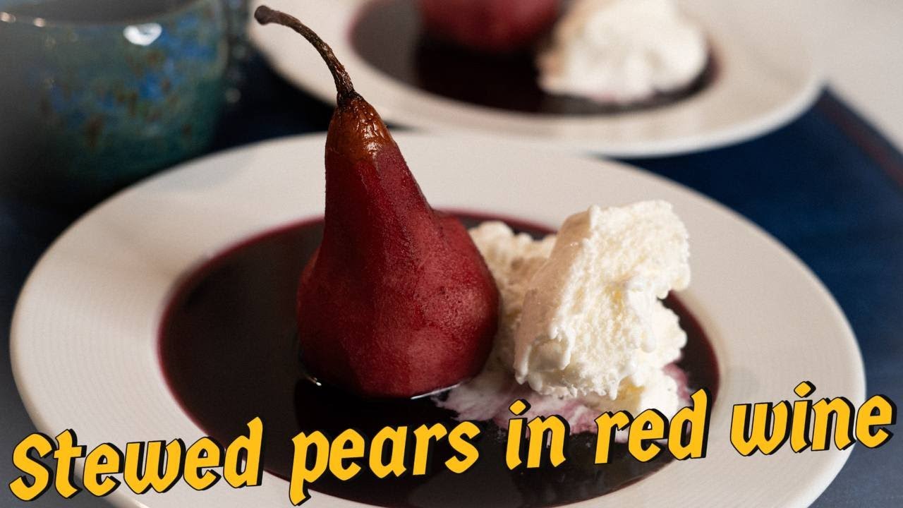 You Won't Believe How Easy These Red Wine Poached Pears Are! The ...