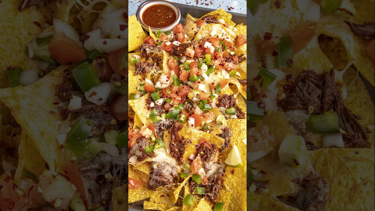 Birria Nachos - PARTY TIME - Dining and Cooking