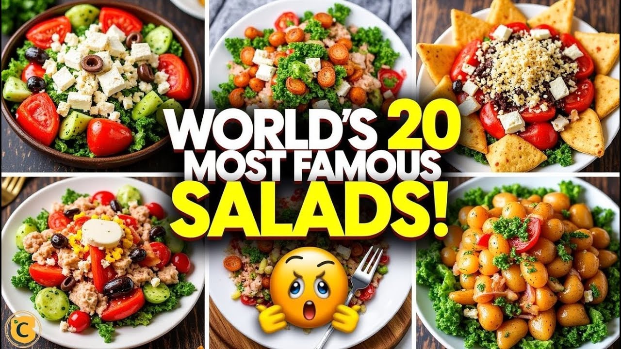 20 Countries and Their Most Famous Salads - Recipe and Instructions ...