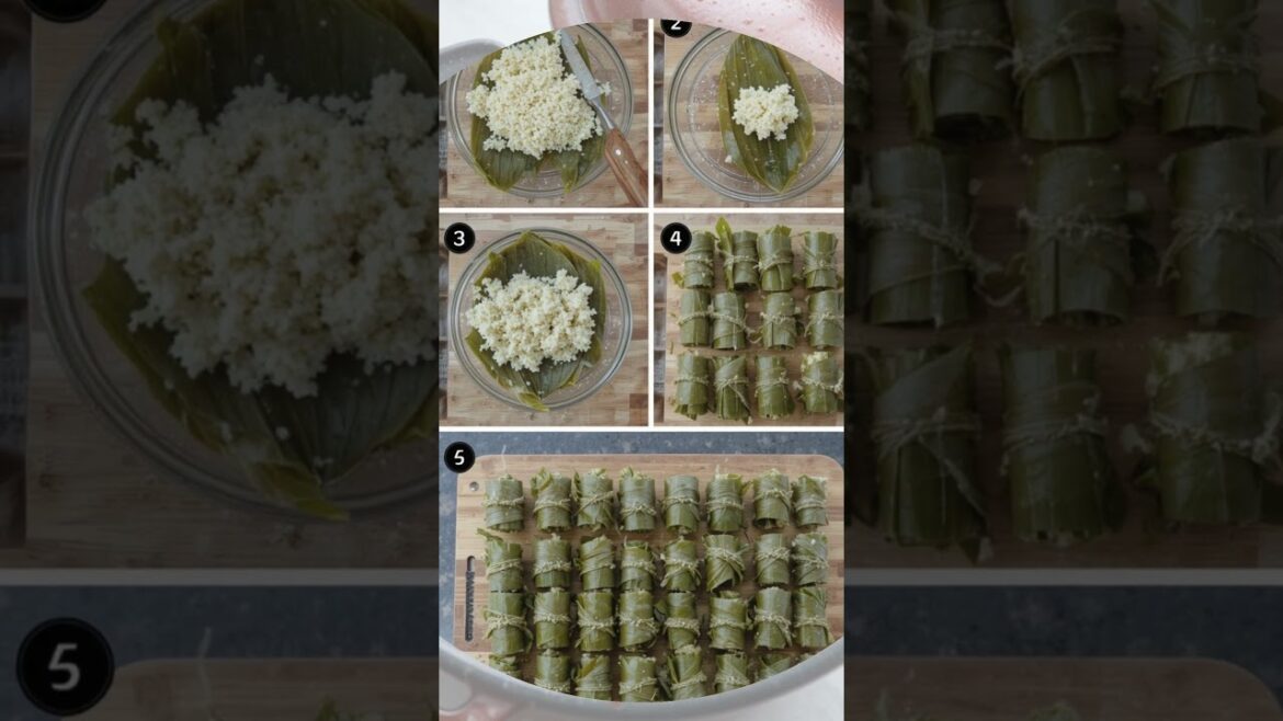 How to Make Traditional Dolmadakia | Stuffed Grape Leaves Recipe ...