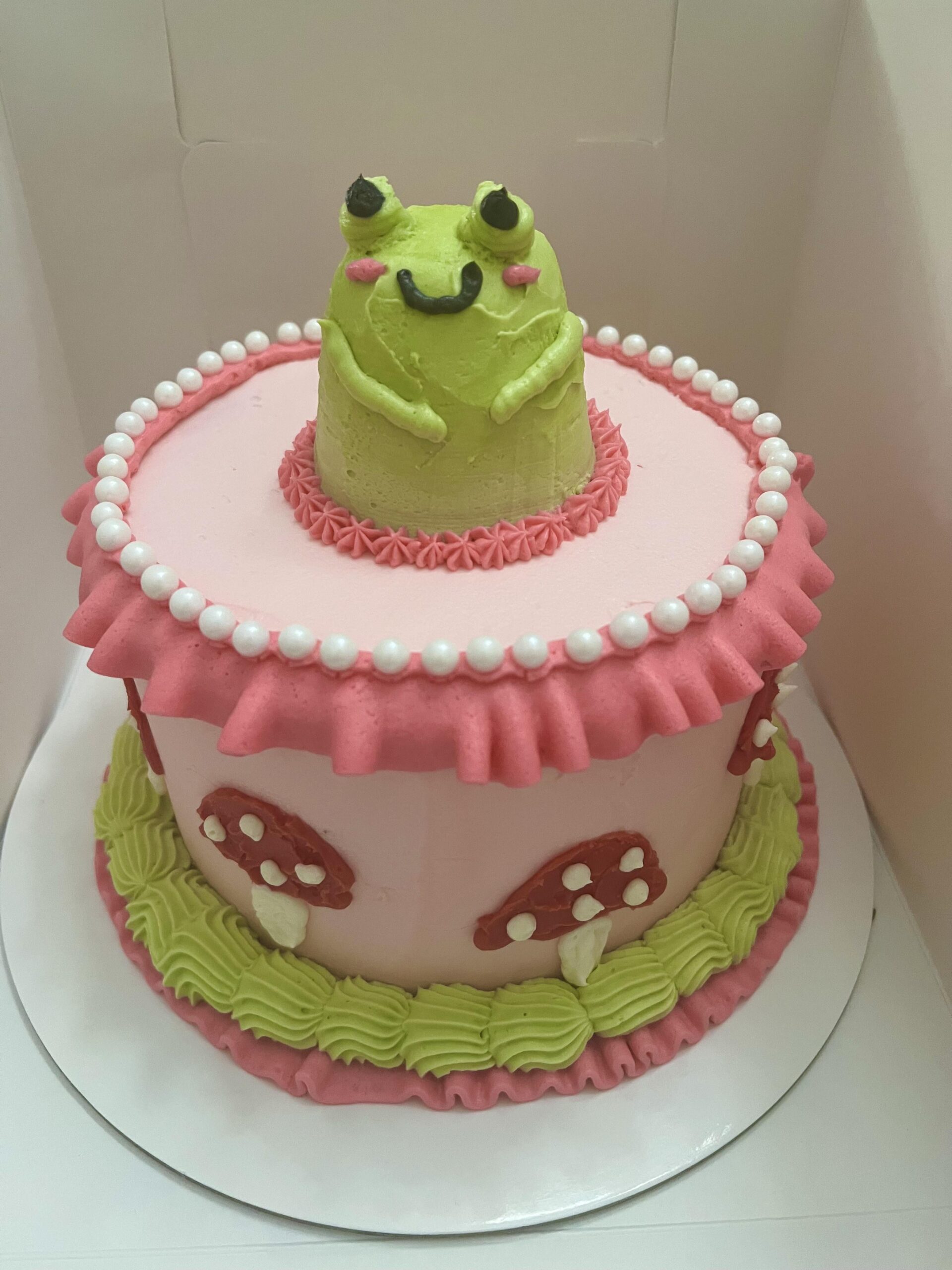 Froggy Cake! - Dining and Cooking