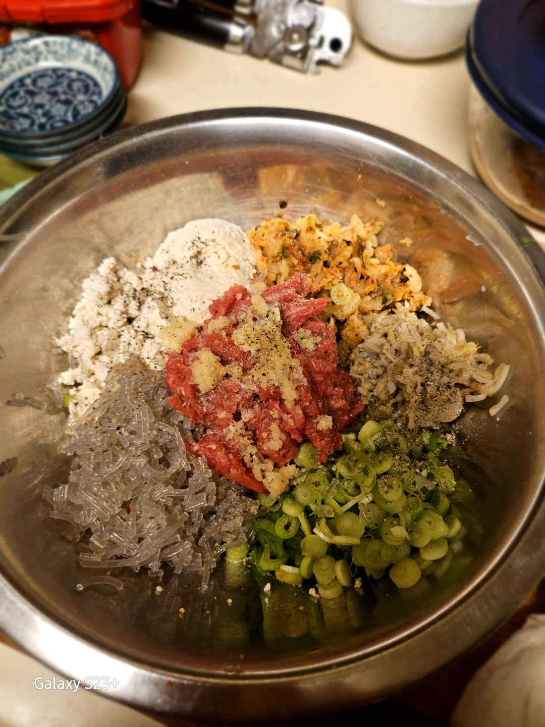 Made Kimchi and Beef Mandu/Dumplings - Dining and Cooking