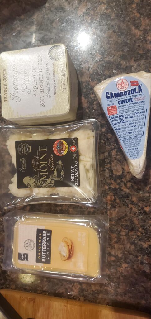 Aldi and Trader Joe's Cheese Mini Cheese Haul - Dining and Cooking
