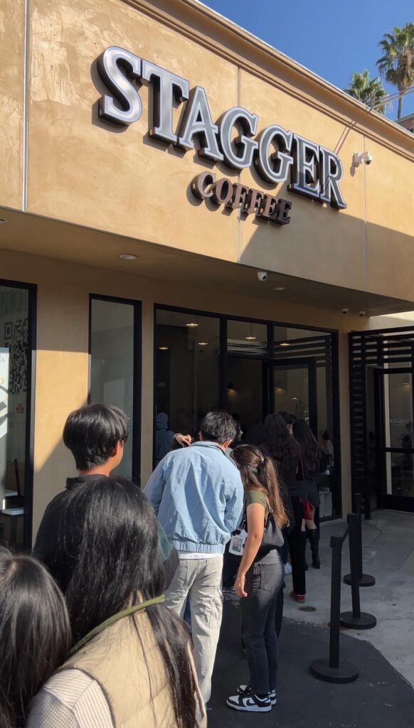 20 minute wait at Stagger Coffee was worth it for the Double Matcha ...