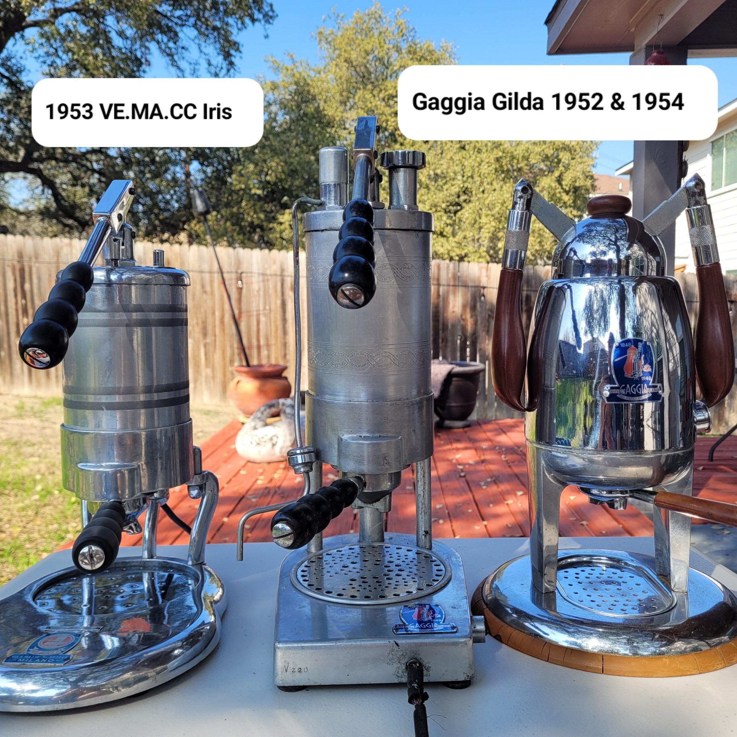 Earlyv1950s Home Espresso Machines - Dining and Cooking