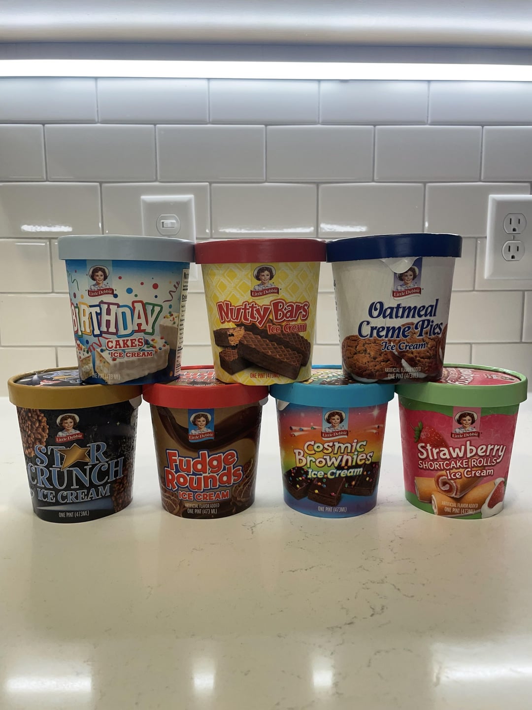Little Debbie ice cream mega review - 7/7 flavors - Dining and Cooking