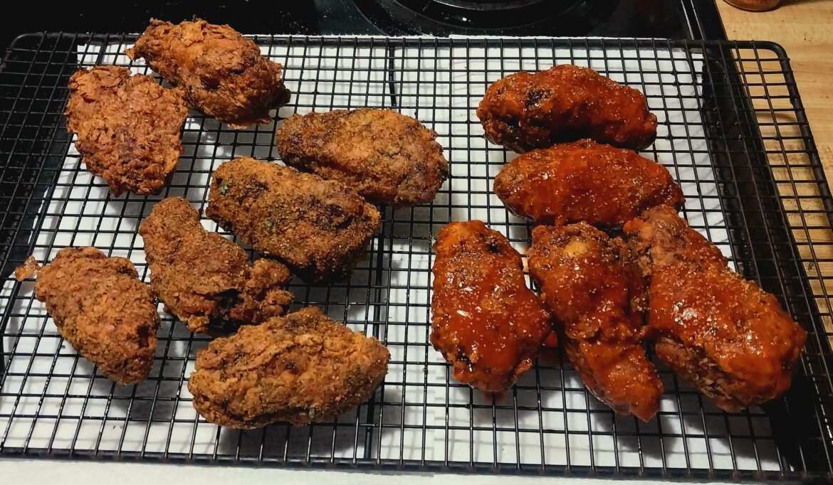 3AM Honey Buffalo/Kitchen Sink Wings - Dining and Cooking