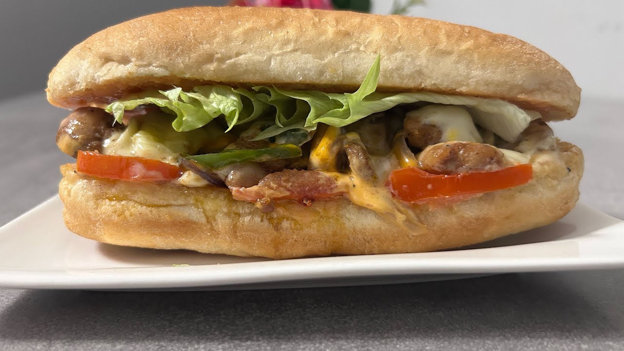 Easy and simple Chicken fajita Hot dog recipe/chicken sandwich/easy ...