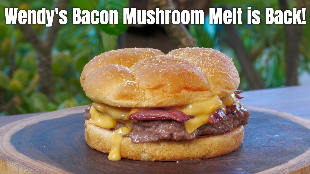 What's the Secret to Wendy's Iconic Bacon Mushroom Melt? - Dining and ...