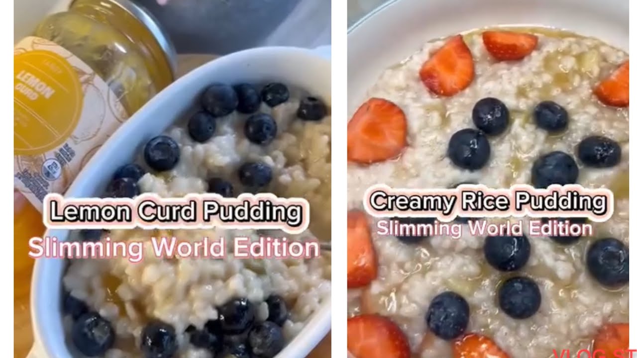 Rice pudding recipes / Slimming world edition - Dining and Cooking