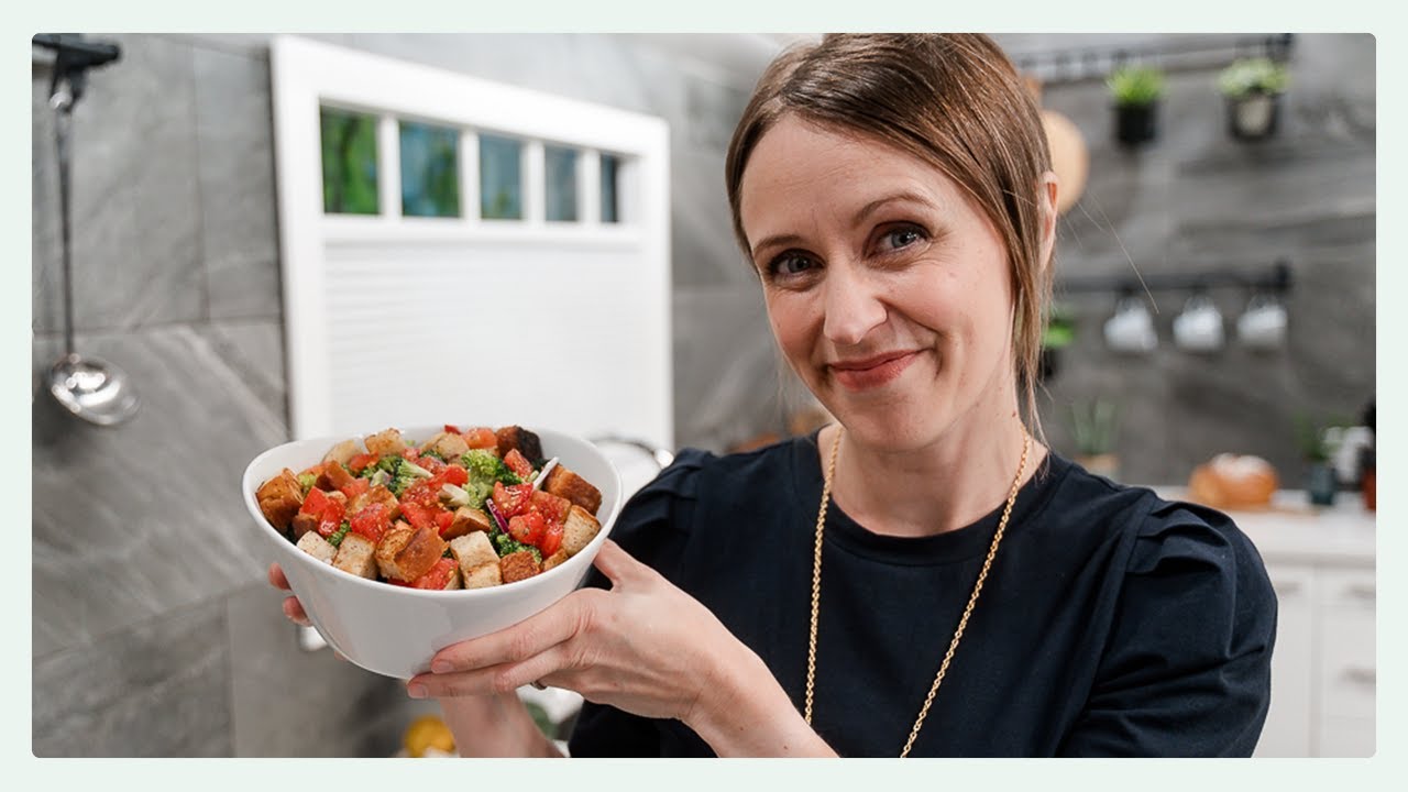 Broccoli Panzanella | Recipe to reduce food waste - Dining and Cooking