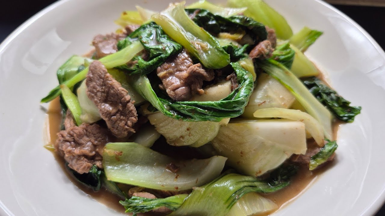 The Secret To Perfectly Stir-Fried Bok Choy (With Beef Steak) - Dining ...