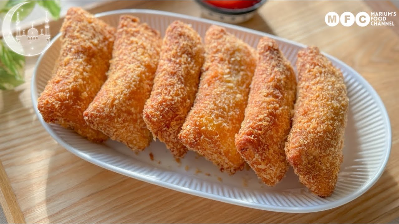 Creamy Chicken Fajita Bread Pockets | Ramadan Special Easy Iftar Snacks Recipe - Dining and Cooking