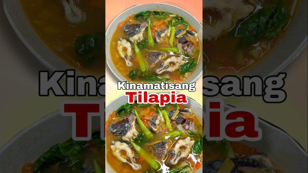 Tilapia with petchay recipe | kinamatisang isda ulam budget meal ...