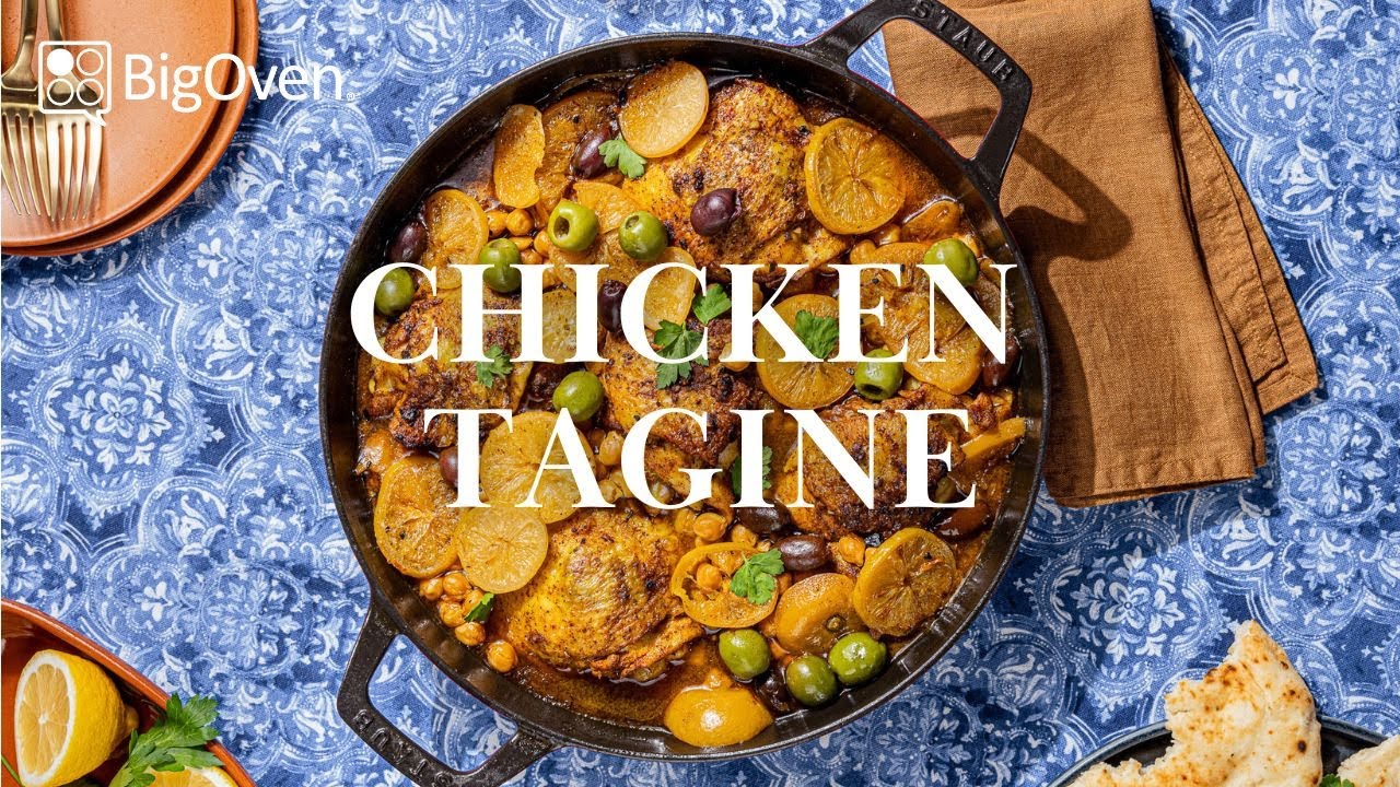Chicken Tagine 4K - Dining and Cooking