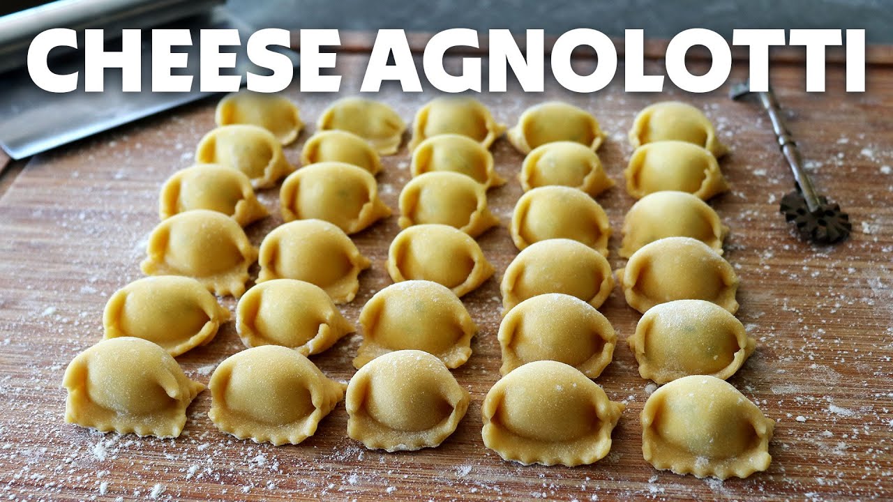 Cheese Agnolotti | Best Stuffed Pasta | Food Wishes - Dining and Cooking