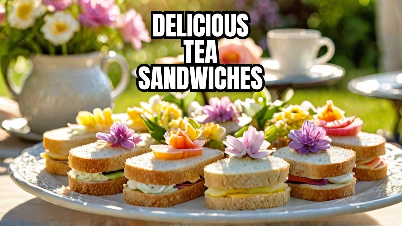 10 Insanely Delicious Tea Sandwich Recipes to Wow Your Guests ...