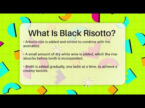 What Is Black Risotto? - Story Of Italy - Dining and Cooking