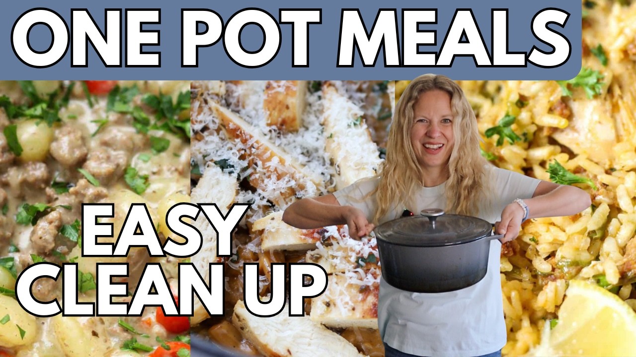 3 Quick One Pot Weeknight Dinners | Meals with Easy Clean Up - Dining ...
