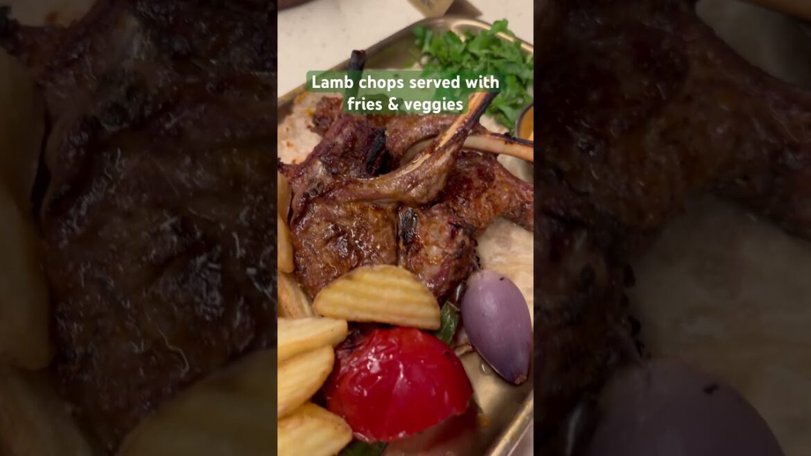 Lamb chops kabab Arabic food at Beirut Gate Sharjah - Dining and Cooking