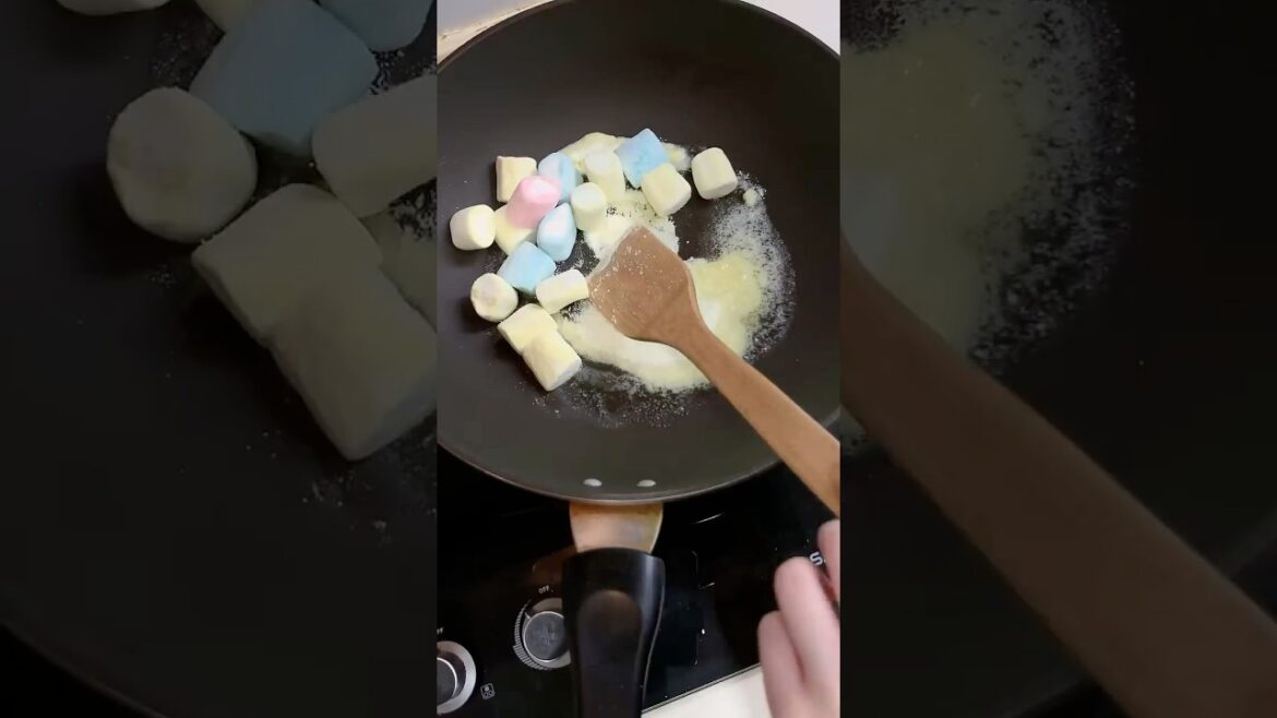 Let’s make marshmallow biscuits! #sweets #dessert #food #marshmallows - Dining and Cooking