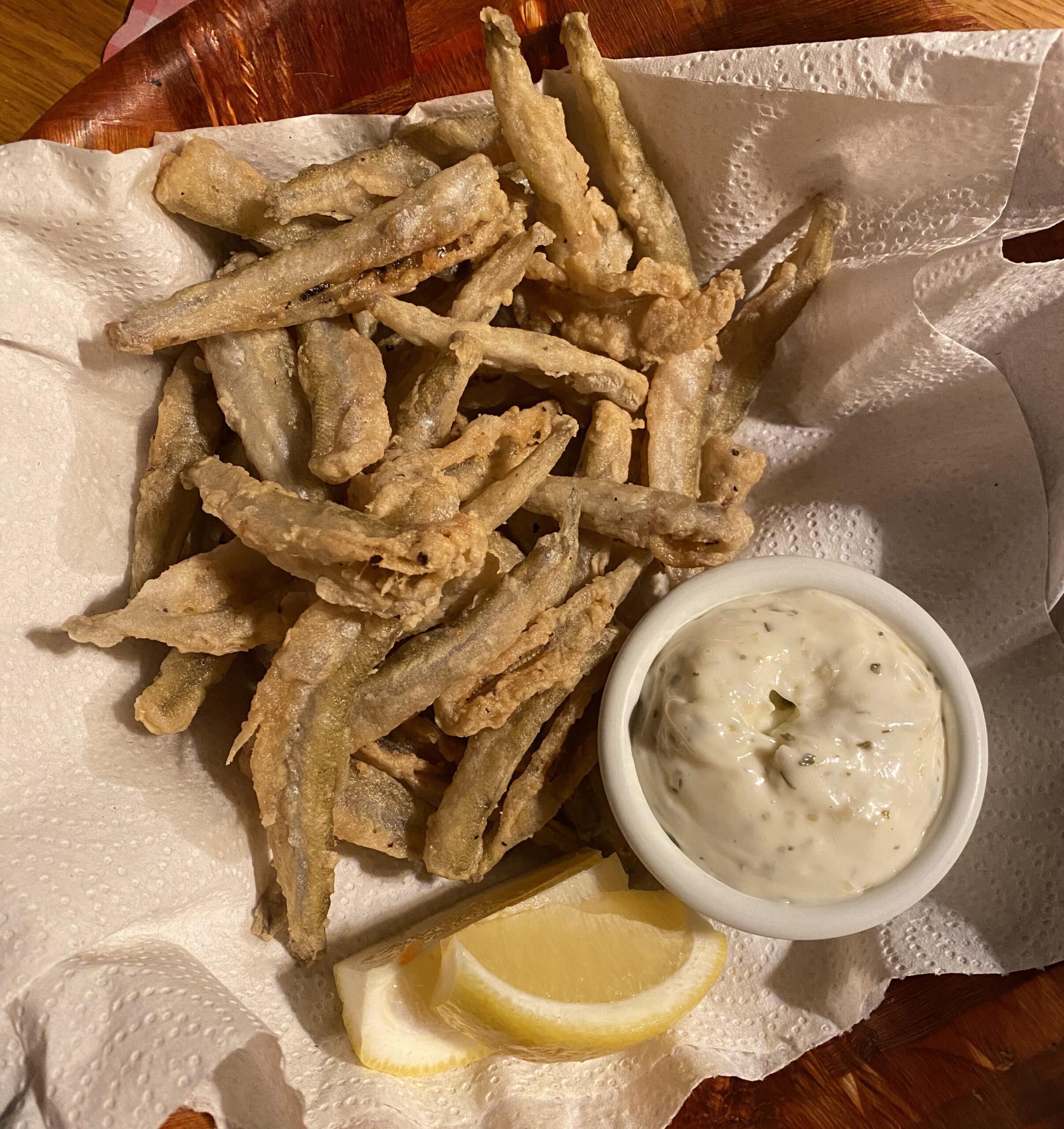[I ate] fried smelt - Dining and Cooking