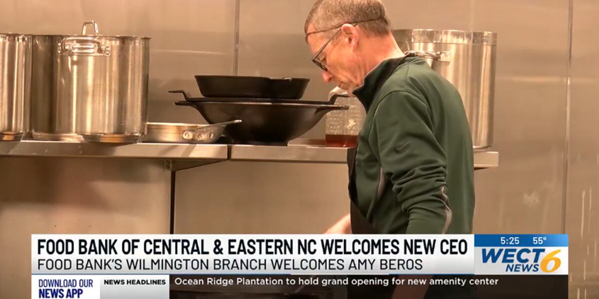 New President and CEO of local food bank - Dining and Cooking